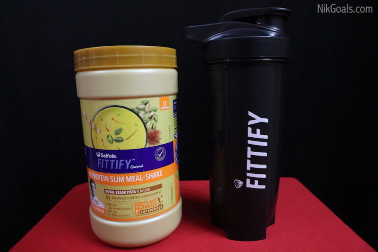 Saffola Fittify Hi-Protein Slim Meal Shake Review